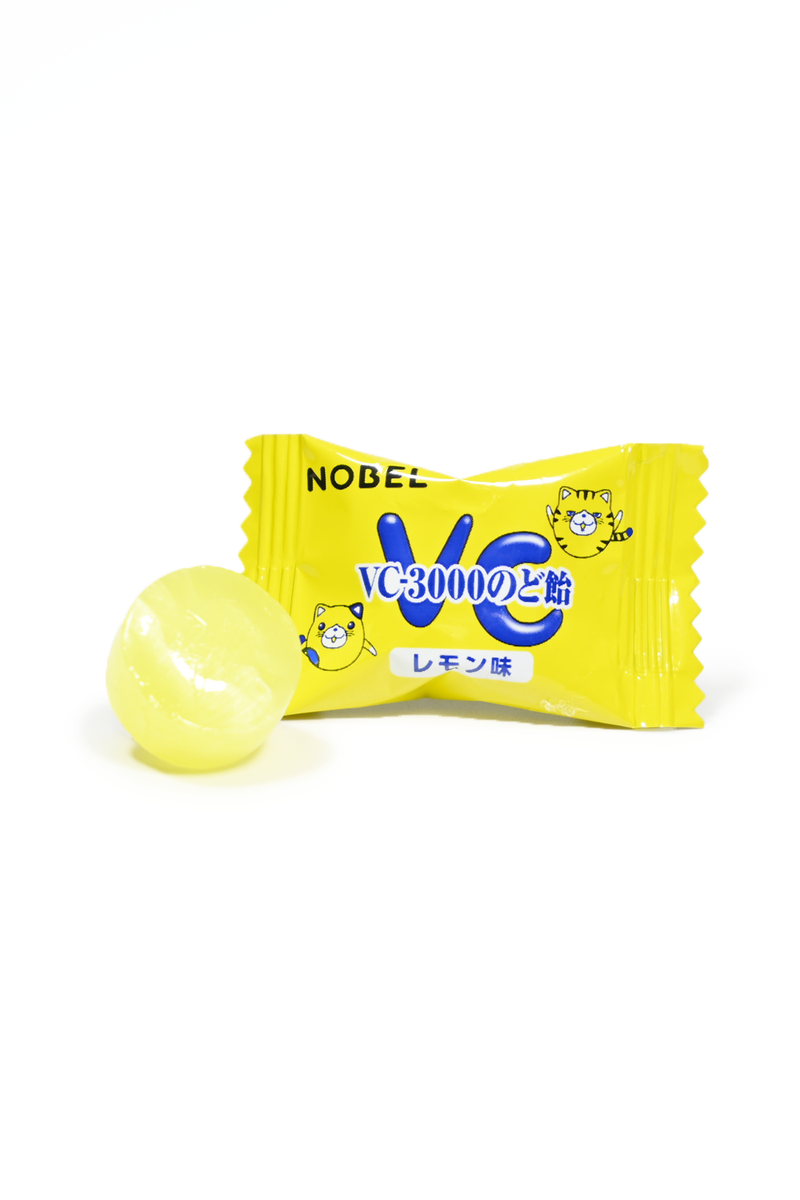 Nobel VC-3000 Throat Lozenges Lemon Flavor 90g