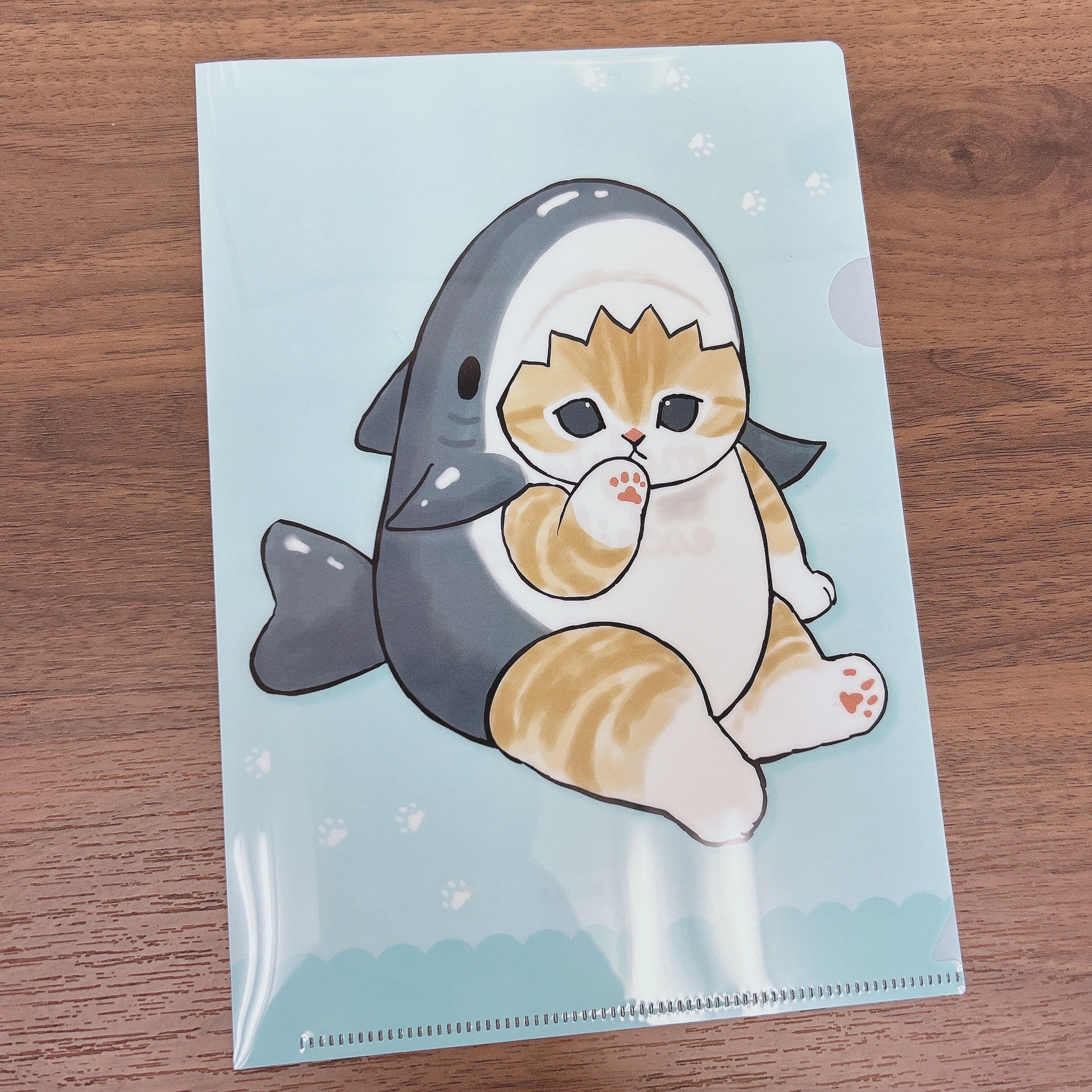 Mofusand A5 Clear File - Mofusand Exhibition – Yorozuya Store