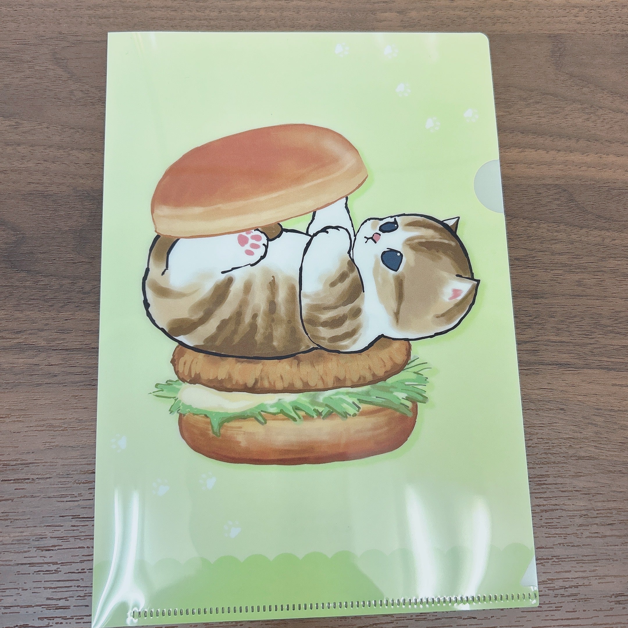 Mofusand A5 Clear File - Mofusand Exhibition – Yorozuya Store