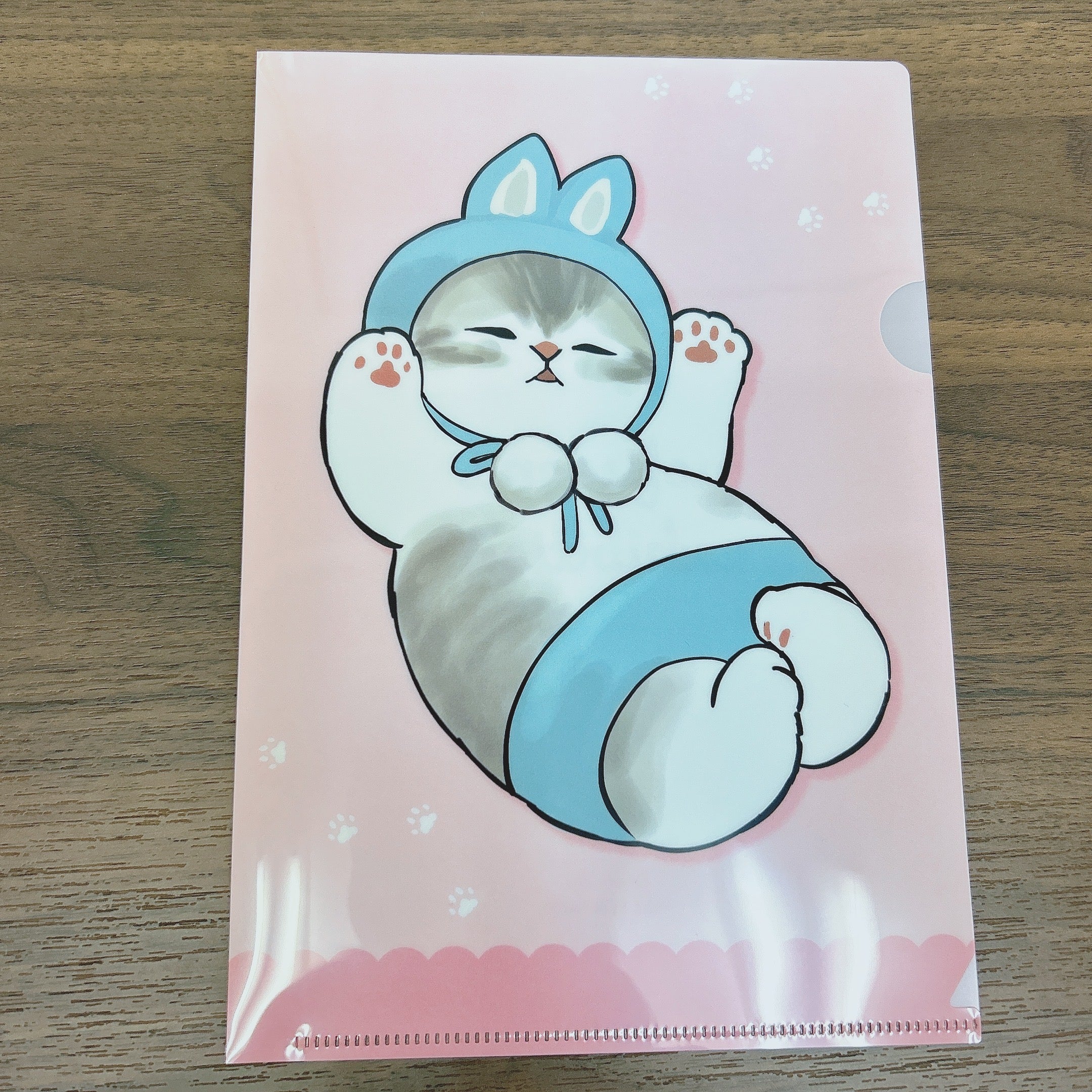 Mofusand A5 Clear File - Mofusand Exhibition – Yorozuya Store