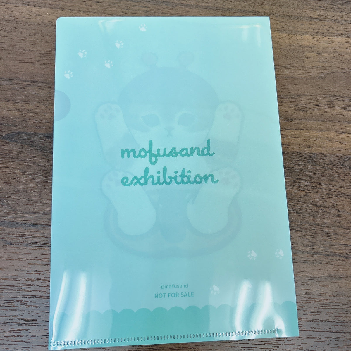 Mofusand A5 Clear File - Mofusand Exhibition – Yorozuya Store