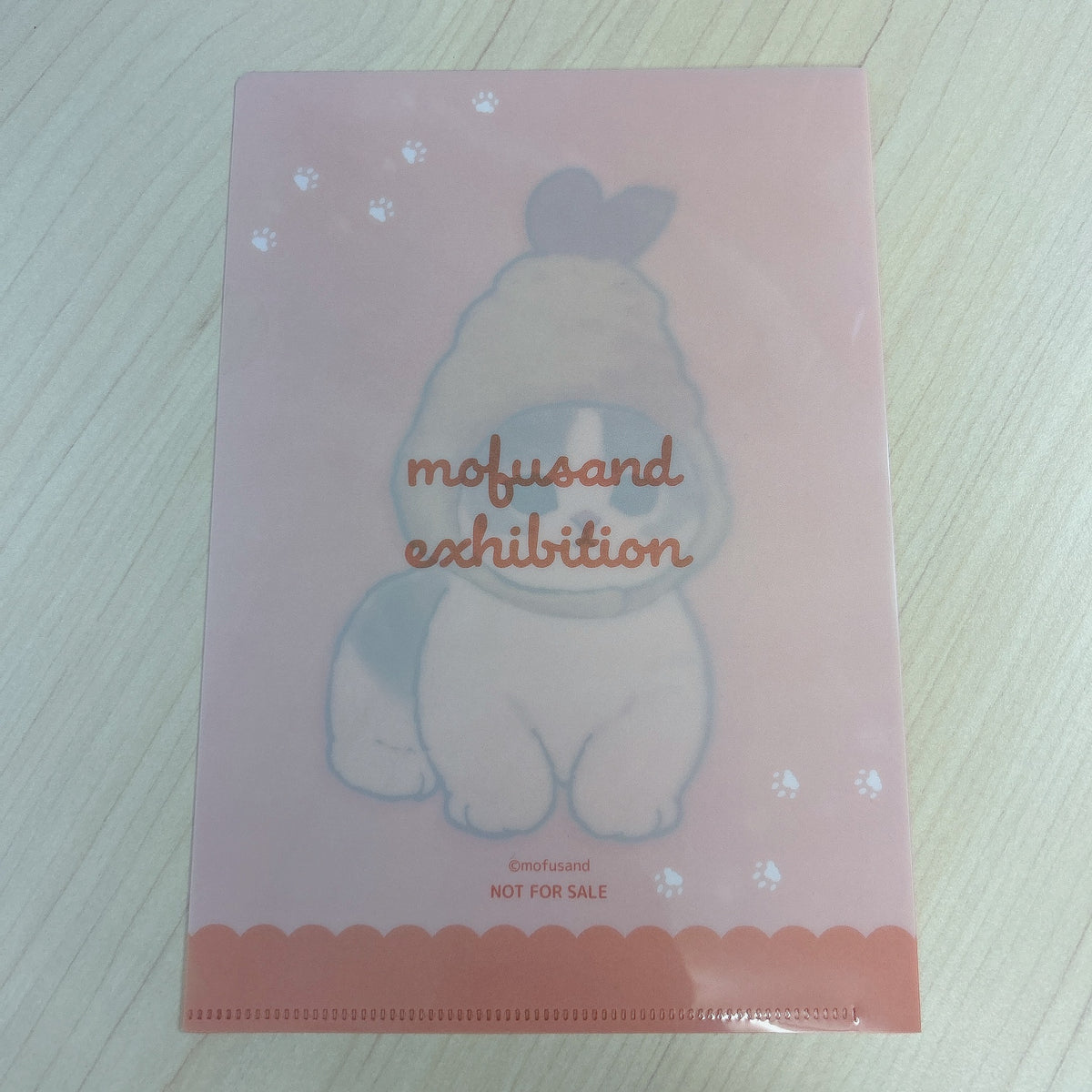 Mofusand A5 Clear File - Mofusand Exhibition – Yorozuya Store