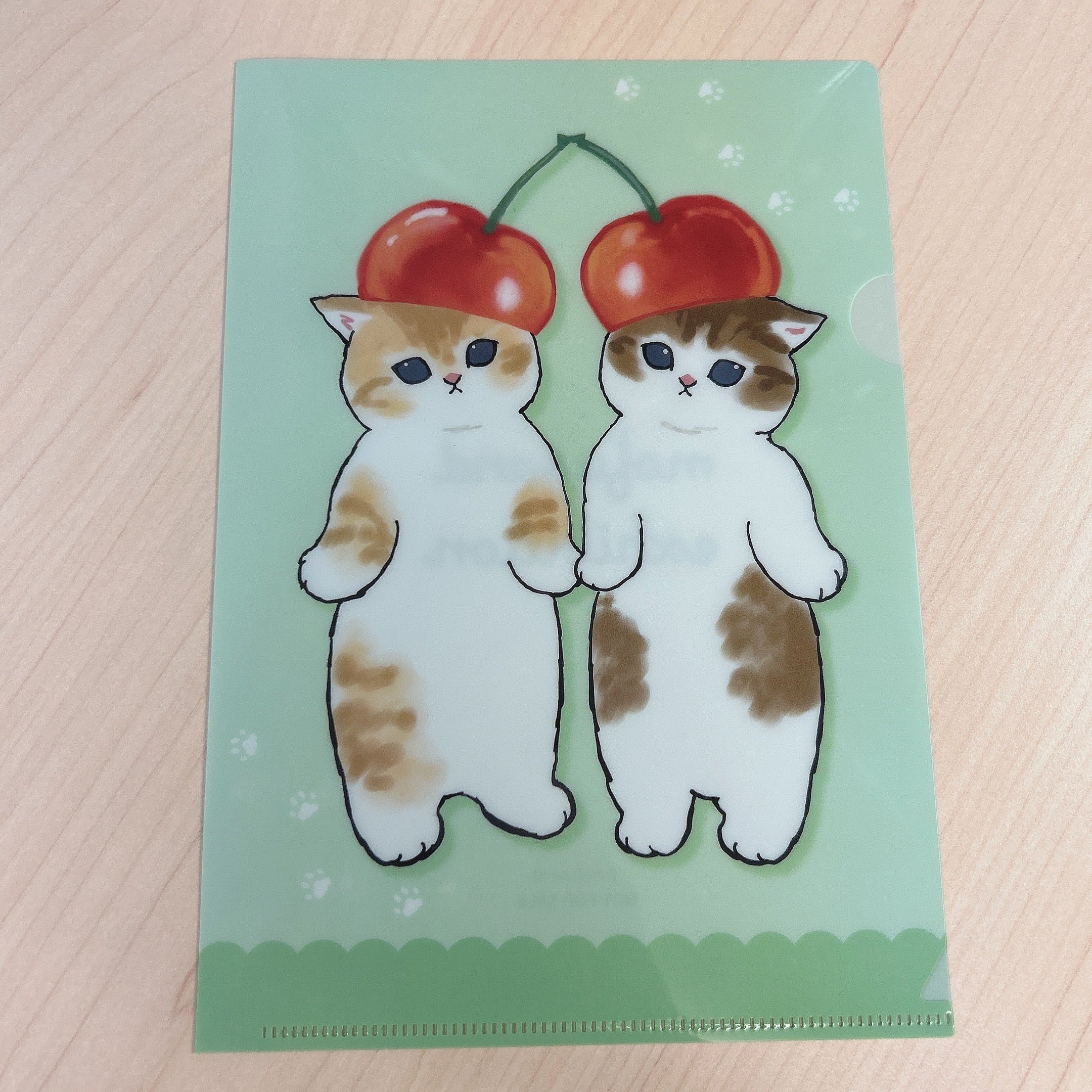 Mofusand A5 Clear File - Mofusand Exhibition – Yorozuya Store