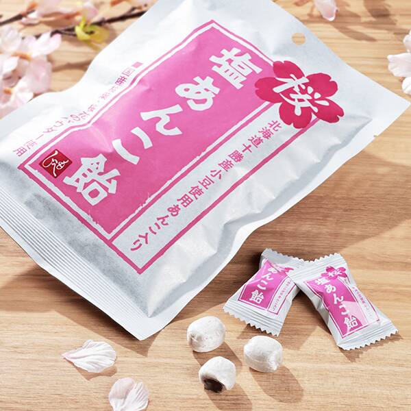 Moheji Sakura Salt Anko Candy - Authentic Japanese Red Bean Sweets ...
