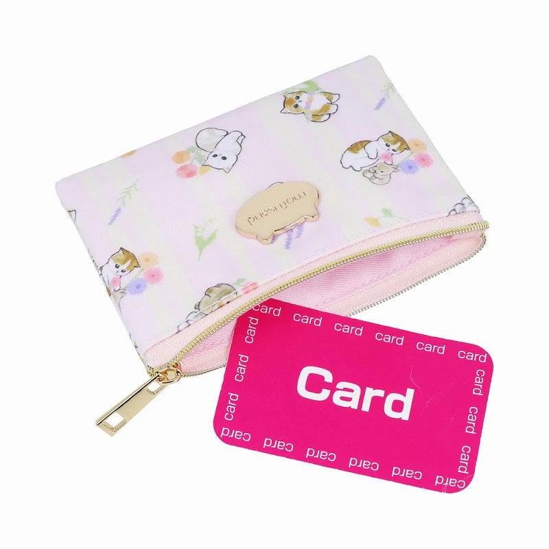 Mofusand Flower Mini Pouch (Pink) – Yorozuya Store