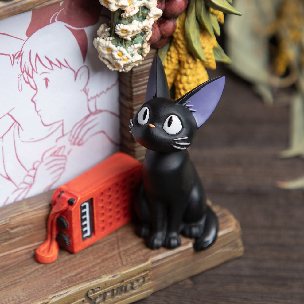 Kiki's Delivery Service Photo Frame - Witches' House Jiji Diorama ...