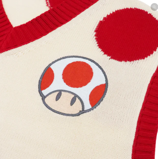 Super Nintendo World™ Toad Knit vest - Universal Studios Japan ...