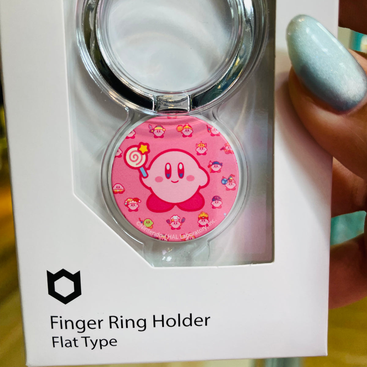 Kirby iFace Finger Ring Holder Flat Type (Kirby Closet) – Yorozuya Store