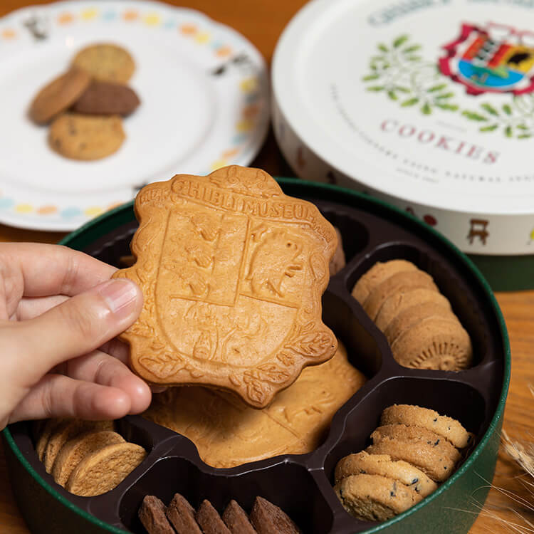 Ghibli Museum Original Emblem Cookies Box -Ghibli Museum Limited ...