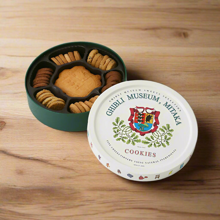 Ghibli Museum Original Emblem Cookies Box -Ghibli Museum Limited ...