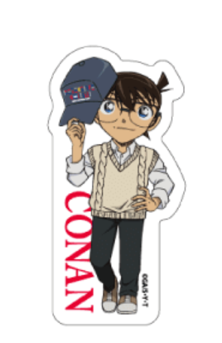 Edogawa Conan Die-cut stickers "Detective Conan Land x DiverCity Tokyo ...