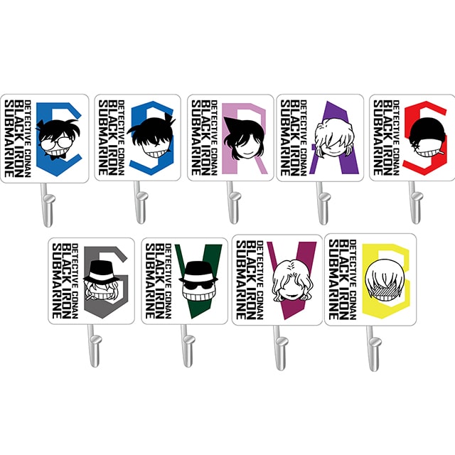 Detective Conan Characters Magnet & Hook Hanger (Random) – Yorozuya Store