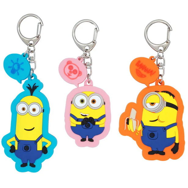 Minion Kevin/Bob/Stuart Keychain set (3 pieces) - Universal Studios Ja ...